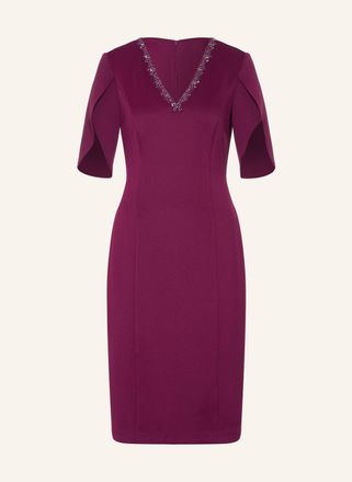Adrianna Papell Cocktailkleid Mit Schmucksteinen rot