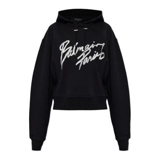 Balmain Kapuzenpullover - - Sweatshirts & Hoodies - Damen - Schwarzk - XS