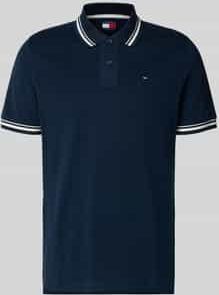 Tommy Jeans Regular Fit Poloshirt aus reiner Baumwolle