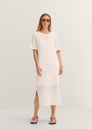 Bugatti Damen Sommerkleid mit Struktur aus Baumwollmix