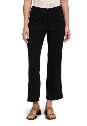 Cartoon Damen Businesshose mit Biesen Schwarz,40