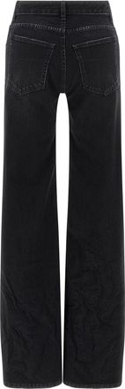 Balenciaga Wide-Leg Jeans - Black