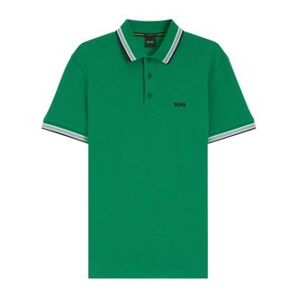 HUGO BOSS Paddy Polo - - Tops - Herren - Gr&uuml;n - 6XL