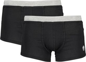 North Sails Boxershorts mit Kontrastierendem Bund Bi-Pack - - Underwear - Herren - Schwarzk - S