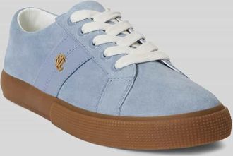 Lauren Ralph Lauren Sneaker aus echtem Veloursleder mit Logo-Detail