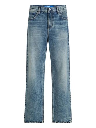 Karl Lagerfeld jean &agrave; poches multiples - Bleu
