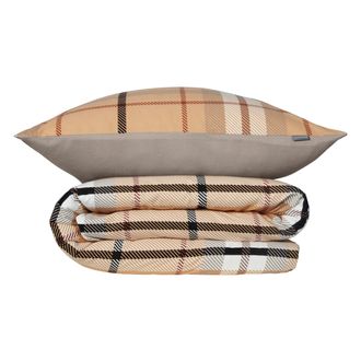 Schiesser Bettw&auml;scheset Lenni - Feinbiber - 2-teilig - 135 x 200 cm - Sand