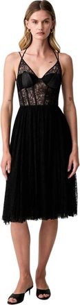 Elisabetta Franchi Damen, Kleider, Schwarzk, SGr&ouml;&szlig;e
