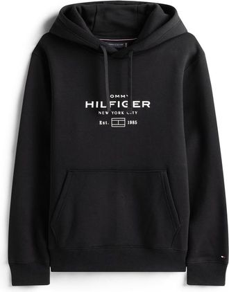 Tommy Hilfiger Softer Hoodie aus einem Baumwollgemisch mit Label-Print in