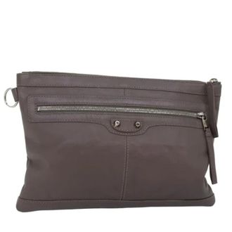 Balenciaga Pre-owned Leder clutches - - Pre-owned - Damen - Grau - ONE SIZE