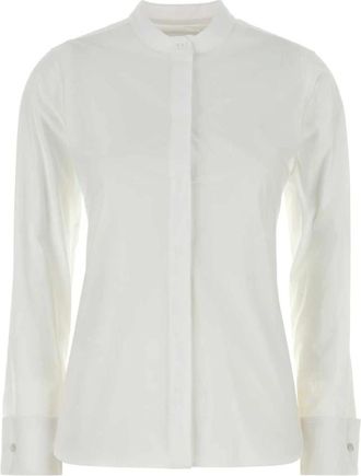 Max Mara Femme, Blouses et Chemises, Blanc, Taille: 38 FR Ellett Poplin Shirt