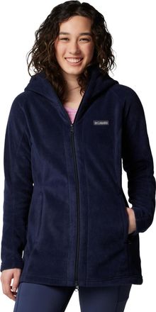 Columbia Damen Benton Springs Ii Long Hoodie Fleecejacke, Dunkle Nacht, XS