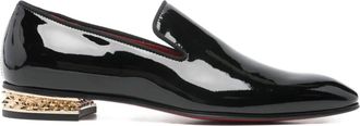 Christian Louboutin Loafer - Flat Shoes Black - Gr. 40 (EU) - in Schwarz - f&uuml;r Damen