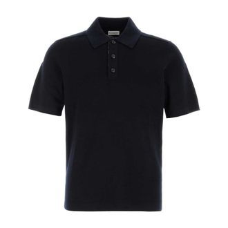 Burberry Woll-Poloshirt - - Tops - Herren - Blau - S