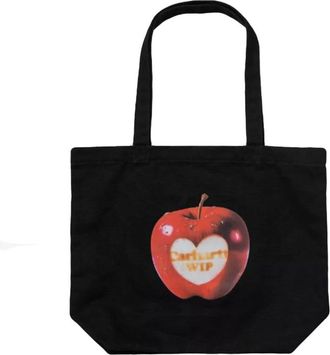 Carhartt Work in Progress Femme, Sacs, Noir, Taille: ONE Size Canvas Graphic Tote