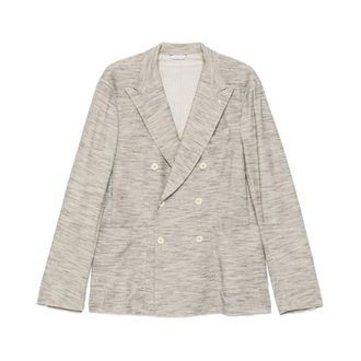 Manuel Ritz 25 Giacca Doppio Ptt - - Jackets - Herren - Grau - XL