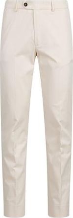 Aur&eacute;lien Pantalon droit en coton m&eacute;lang&eacute;