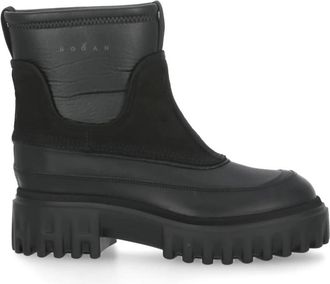 Hogan Femme, Chaussures, Noir, Taille: 36 EU Bottines H700
