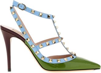 Valentino Garavani Femme, Chaussures, Multicolore, Taille: 39 EU Rockstud Escarpins