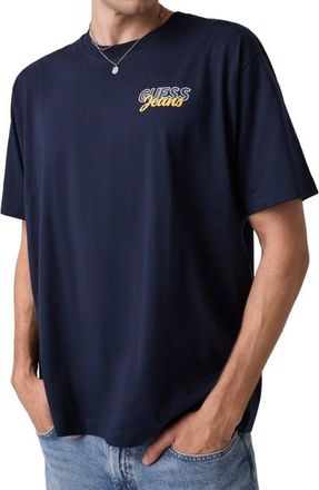 Guess Tee-shirt col rond en coton