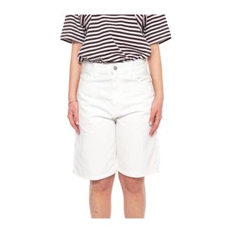 Carhartt Work in Progress W Brandon Short - - Shorts - Damen - Wei&szlig; - XS