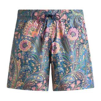 Etro Homme, Maillots de bain, Multicolore, Taille: XL Floral Paisley Swim Shorts
