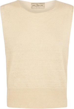 Cortana Femme, Tops, Beige, Taille: 38 FR Rinen Vest