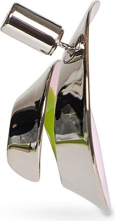 Marni Enameled Metal Spiral Earrings - Pink