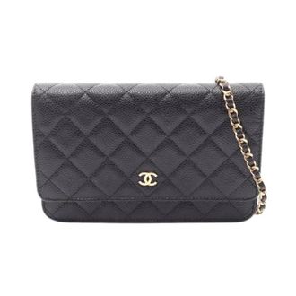 Chanel Pre-owned Matelasse Grained Calf Shoulder Bag - - Pre-owned - Damen - Schwarzk - ONE SIZE