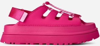 UGG GoldenGlow Toggle Sandale f&uuml;r Damen in Deep Coral, Gr&ouml;&szlig;e
