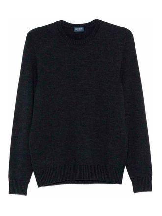Drumohr Pull Col Rond - Noir
