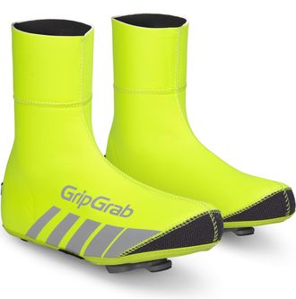 GripGrab RaceThermo Winter Rennrad Neopren &Uuml;berschuhe wasserdichte Warme Rei&szlig;verschlusslose Thermo Radsport &Uuml;berzieher