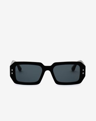 Isabel Marant Lunettes De Soleil Lizzy - Femme - Noir Pall-gris - Isabel Marant