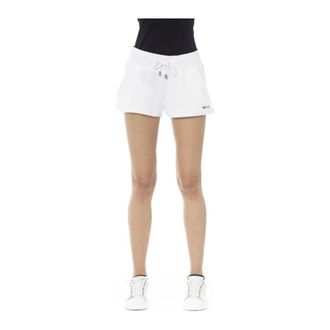 Just Cavalli Damen, Shorts, Wei&szlig;, LGr&ouml;&szlig;e