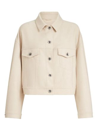 Brunello Cucinelli Jacke mit Monili-Detail - Nude