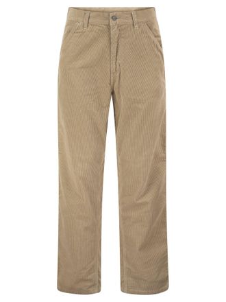 Carhartt Work in Progress Simple Pant Pantalon en velours c&ocirc;tel&eacute;