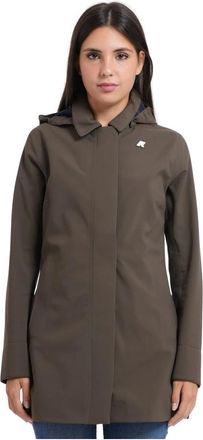 K-Way Femme, Vestes, Brun, Taille: 46 FR Mathy Bonded Jacket