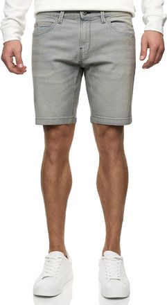 Indicode Herren INMCFly Jeans Shorts aus 98% Baumwolle | Herrenshorts Denim Washed Look f&uuml;r M&auml;nner Sand Bleach, XL