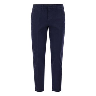 Fay Schmal geschnittene 5-Pocket-Hose - - Trousers - Herren - Blau - W35
