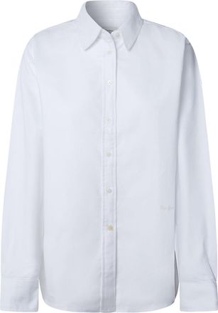 Pepe Jeans London Damen Lyra Shirt Hemd, Wei&szlig; (Wei&szlig;), Large