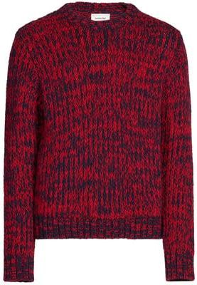 Saison 1865 Pull Gailey col rond en maille chinée