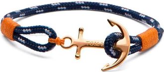 Tom Hope Armband blauem Stoff, One Size