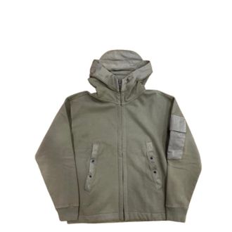 Ten c Kapuzenpullover Walnuss Polar Baumwolle - - Sweatshirts & Hoodies - Herren - Beige - S