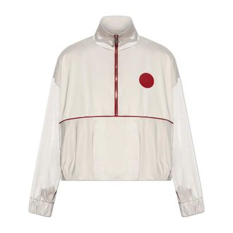 Gestuz Femme, Sweatshirts et sweats &agrave; capuche, Beige, Taille: 44 FR GZBXGricky Track Jacket