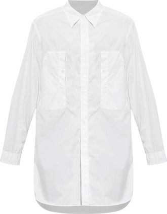 Yohji Yamamoto Homme, Chemises, Blanc, Taille: L Chemise Oversize