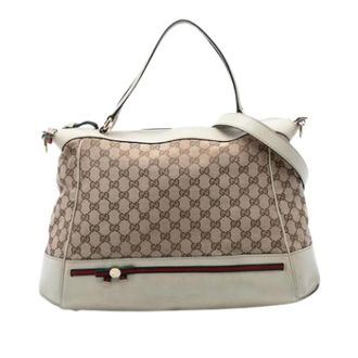 Gucci Pre-owned Mayfair Satchel - Femme - Pre-owned - Beige - Taille: ONE Size