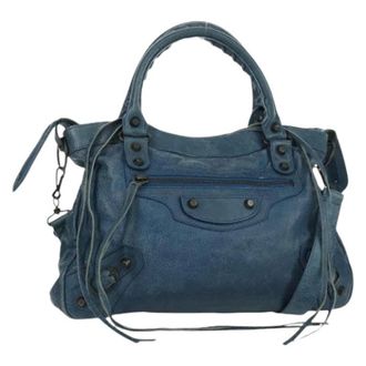 Balenciaga Pre-owned Vintage Handtasche - - Pre-owned - Damen - Blau - ONE SIZE
