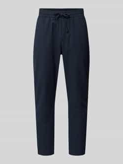 Only & Sons Tapered Leinenhose aus Baumwoll-Leinen-Mix Modell LINUS