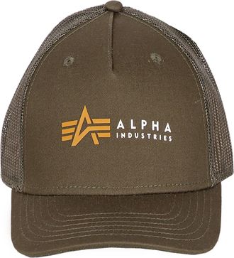 Alpha Industries Cap Alpha Label Trucker Cap