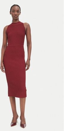 Guess Strickkleid W6BK88 Z1920 Braun Slim Fit